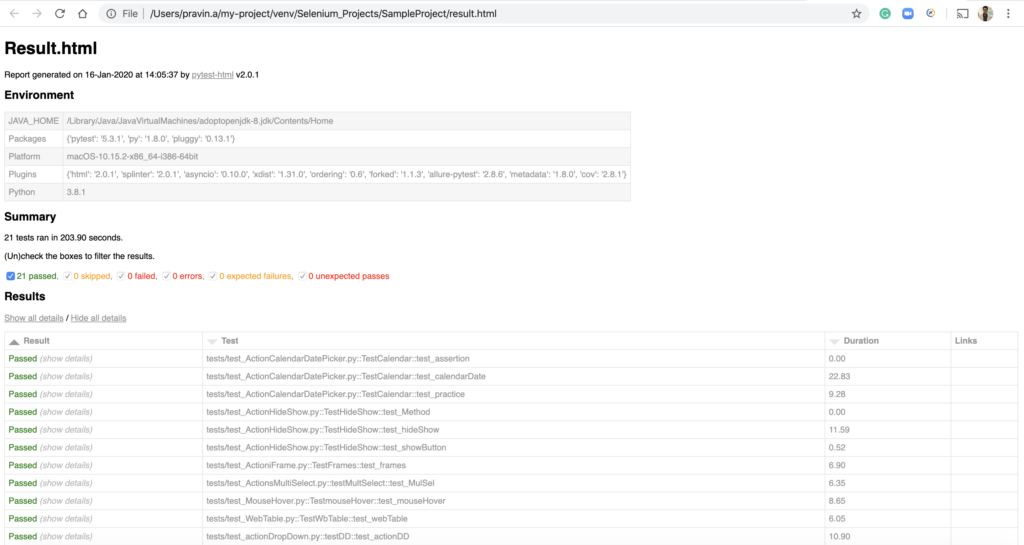 Ui Automation Using Selenium With Python
